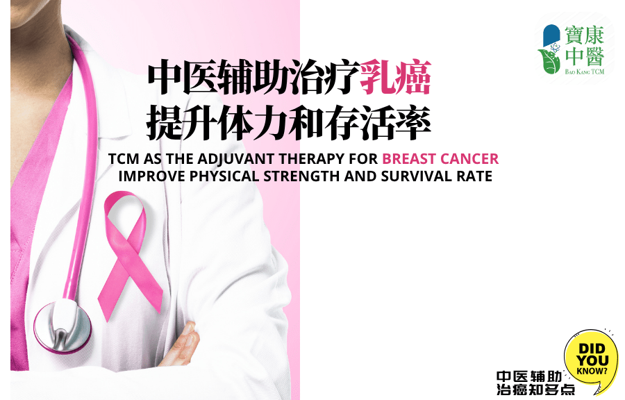 TCM as The Adjuvant Therapy for Breast Cancer – BAO KANG TCM SDN.BHD ...